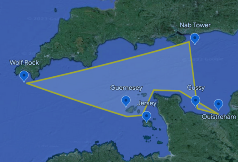 Le parcours de la Mini Transmanche – La Mini Transmanche